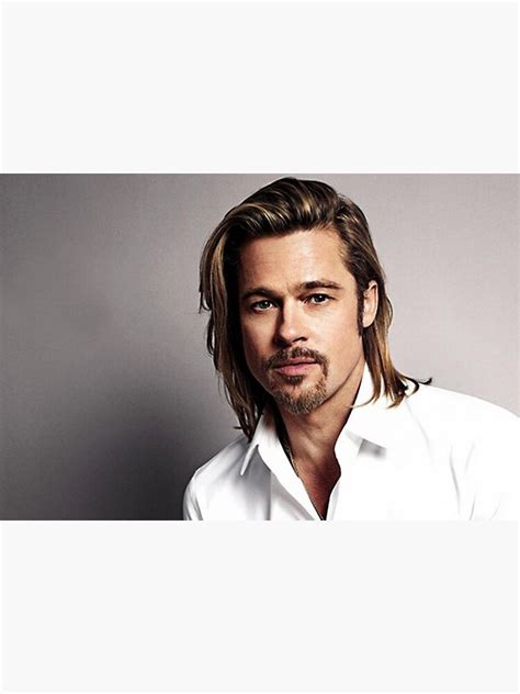 Brad Pitt Poster Art Design Poster For Sale By Meekan82 Redbubble