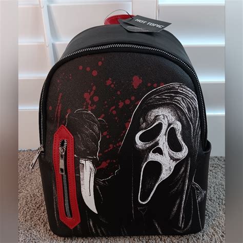 Loungefly Bags New Bioworld Ghostface Mini Backpack Scream Ghostface 25th Anniversary Poshmark
