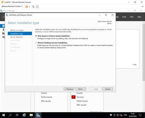 Windows Server 2019 — установка контроллера домена Internet