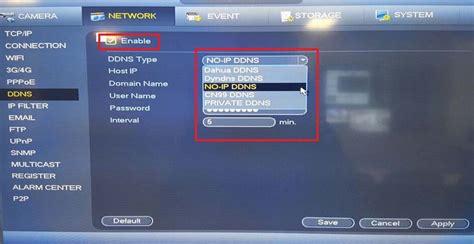 setup for noip ddns on dahua recorders —