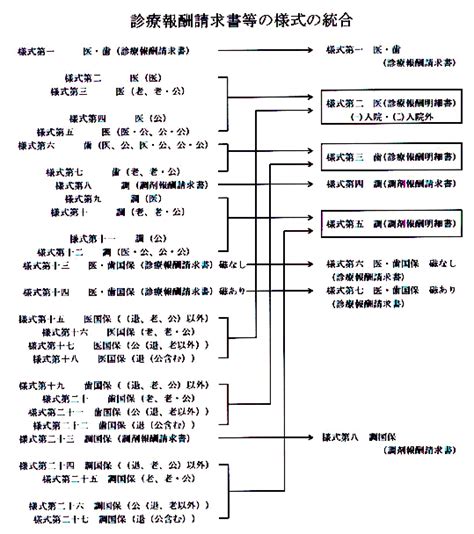 96 12 24 診療報酬明細書（レセプト）等の様式の改正について