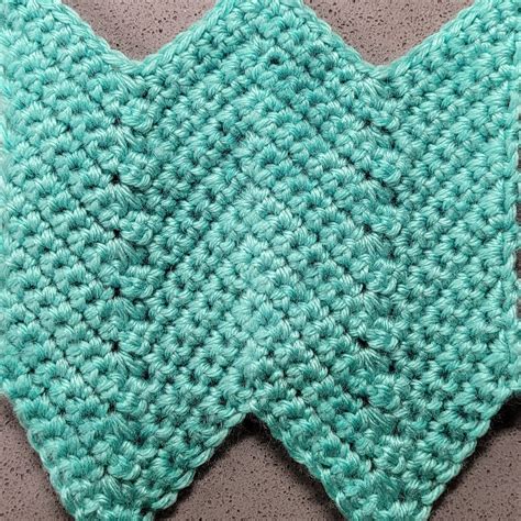 Chevron Stitch Crochet Pattern How To Chevron Crochet Bicrafty