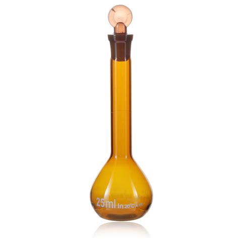 Brown Volumetric Flask Grade A 25ml China Volumetric Flask And