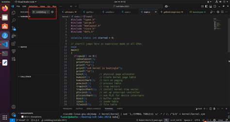 深圳大学操作系统综合实验：xv6 Riscv Vscodegdb 调试环境搭建踩坑与解决方案vscode 调试riscv芯片 Csdn博客