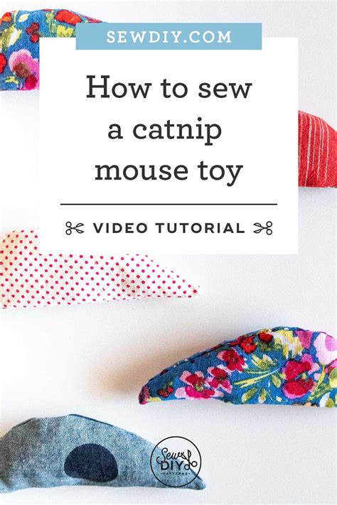 30 Cat Toy Mouse Sewing Pattern Tahirakriss