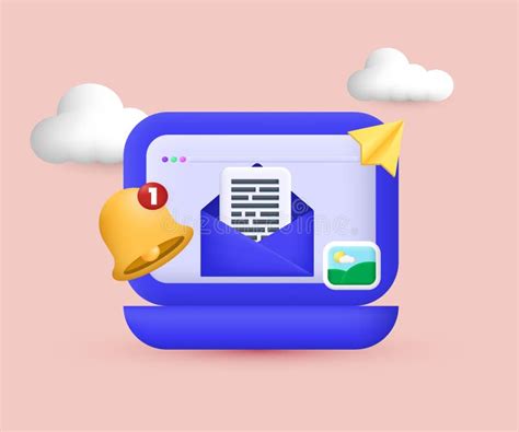 3d Illustration Realistic Subscribe Newsletter Concept Vector Design