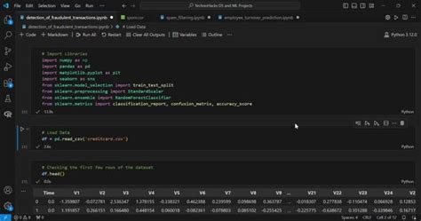 mohamed irfan t on linkedin datascience frauddetection machinelearning technohacks