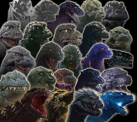 Evolution Of Godzilla From 1954 2021 Know Your Meme