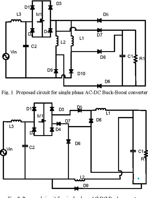 Figure 1 From Input Switched Single Phase Buck And Buck Boost Ac Dc Converter With Improved