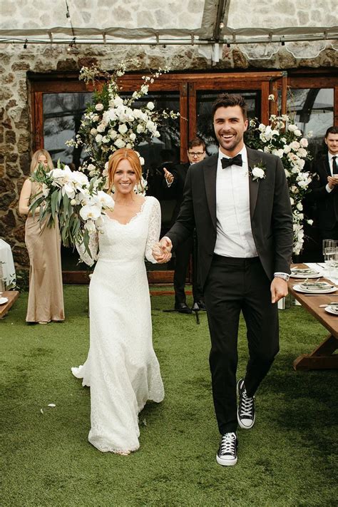 Exclusive See Brittany Snow And Tyler Stanalands Wedding Photos