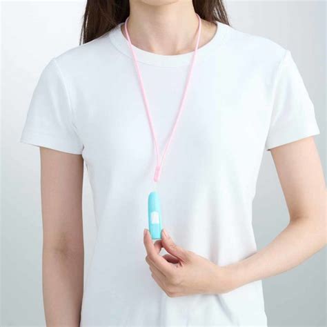 Pastel Creative Inhaler Lanyard Pink