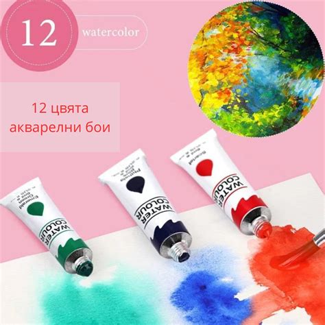 Комплект за рисуване 145 части Куфар Син Emag Bg