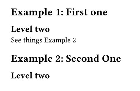 how to properly set heading numbering to include supplement