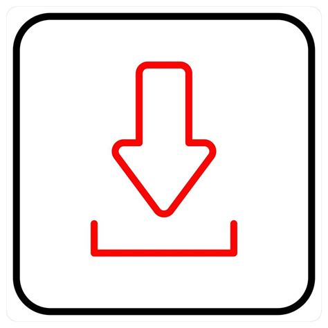 Download Page Icon Concept In Red Line Color 65287595 Vector Art At