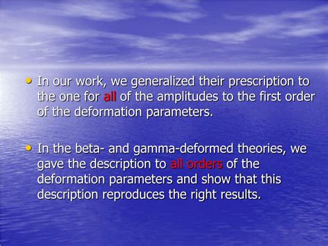 Ppt Marginally Deformed Gauge Theories From Twistor String Theory Powerpoint Presentation Id