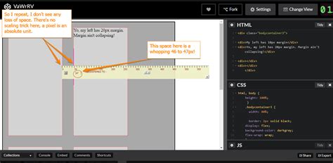 Html Does Margin Not Collapse In Iframes Stack Overflow