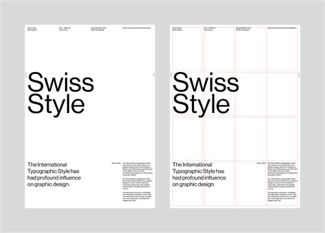 Stephen Kelman Swiss Style Poster Grid System For Indesign International Typographic Style