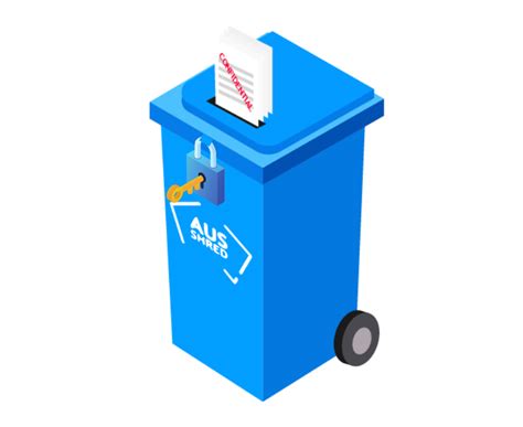 240l Security Bins 100 Confidential Disposal Safely Secure