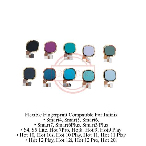 Fingerprint Infinix Smart 4 Smart 5 Smart 6 Smart 7 Hot 8 Hot 9 Hot 10s Hot 10 Hot 11