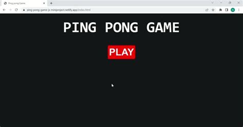 Video Namrata Nakhale On Linkedin Html Css Javascript Tabletennis Pingpong Miniproject