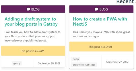 Adding Drafts To Your Blog Posts In Gatsby Jelani Harris
