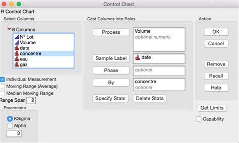 Solved How Do I Plot Multiple Control Charts On The Same Report Jmp User Community