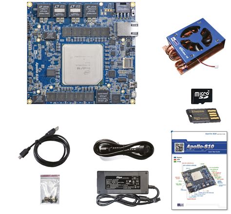 Apollo S10 SoM Board Module With SoC FPGA Intel Stratix 10 Kamami