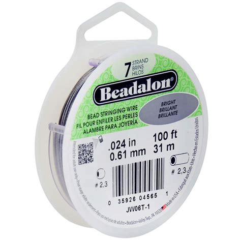 Beadalon® 7 Strand Bright Bead Stringing Wire 0024 Michaels