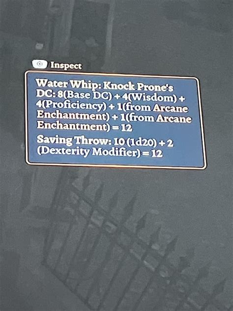 monk spell save glitch i think r baldursgate3