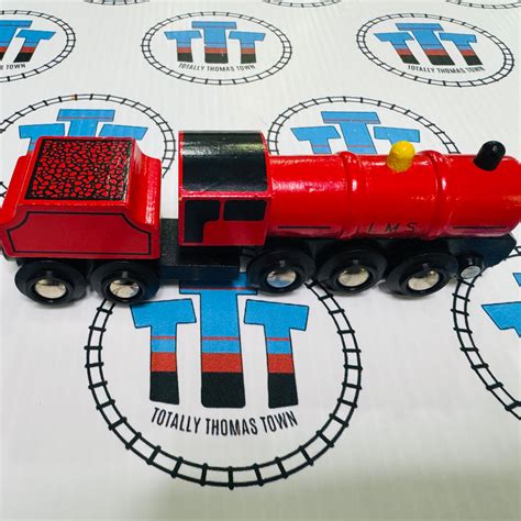 Brio London Midland Scottish Railway Train Lms Vintage 33411 Wooden Totally Thomas Town