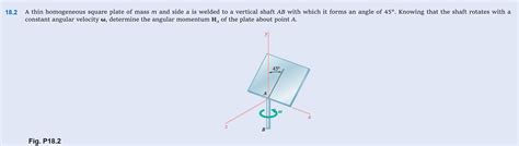 Solved 1811 ﻿determine The Angular Momentum Ho Of ﻿the Disk