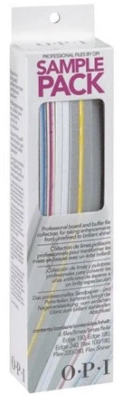 Opi Nail File Sampler Pack 6 Files