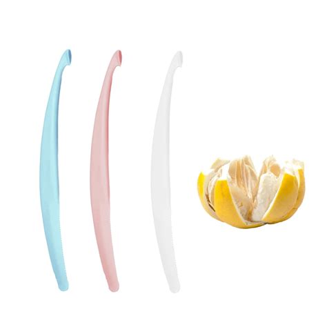 휴대용 플라스틱 오렌지 필러 오렌지 시트러스 자몽 스킨 리무버 오프너 슬라이서 나이프 가정 사무실 주방 도구 1 개 Aliexpress