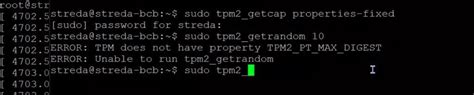 Tpm2getcap C Properties Fixed Returns Nothing · Issue 3226 · Tpm2