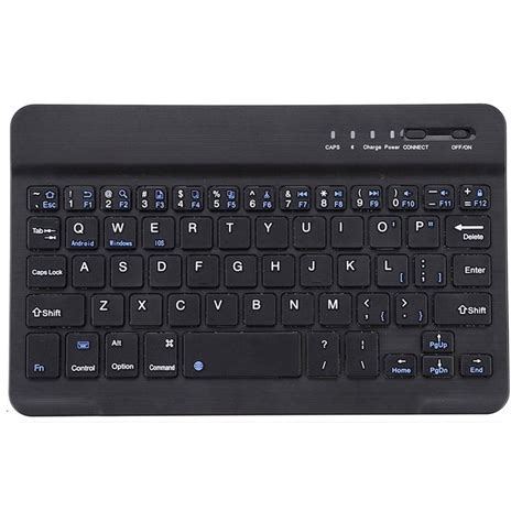 Ultra Slim Wireless Keyboard For Jitterbug Smart3 Phone Rechargeable Portable Compact B9v