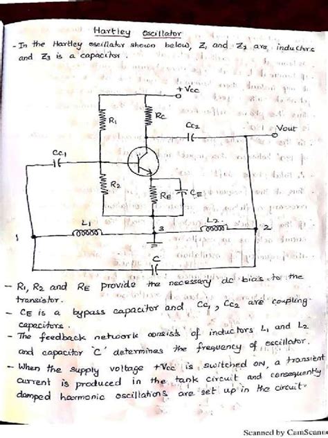 Hartley And Colpitts Oscillator Pdf