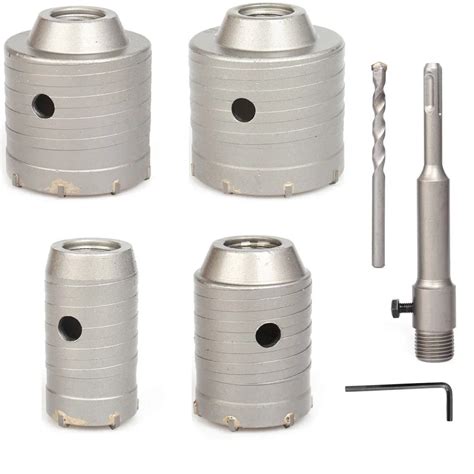 Sds 플러스 생크 40 68mm 콘크리트 구멍 톱 전기 중공 코어 드릴 비트 110mm 벽 드릴링 돌 벽돌 에어컨