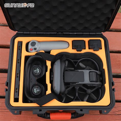 Sunnylife Upgraded Safety Carrying Case Waterproof Hard Case Goggles Integra Bag For Dji Avata