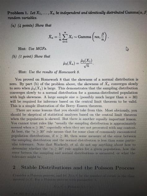 solved problem 1 let x1 xbe independent and