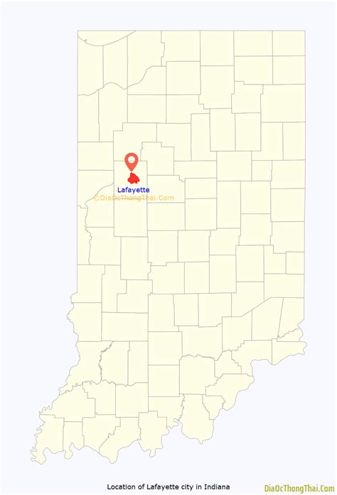Subdivision Map Lafayette Indiana