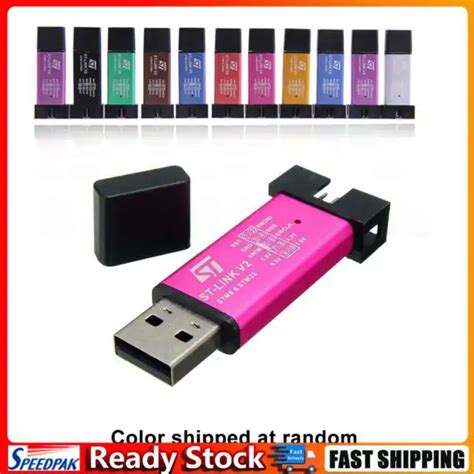 St Link V2 Simulator Download Programmer With Cover Stm8stm32 Random Color Hot £319 Picclick Uk