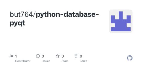 Github But764python Database Pyqt