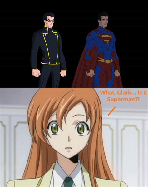 Code Geass Superman The Secrets By Crossovercomic On Deviantart