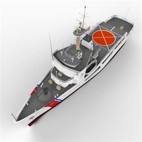 3d Model Coast Guard Wmec 210