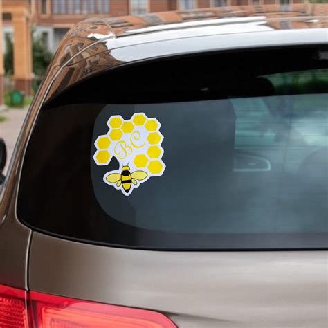Bee Car Sticker Car Window Stickers Donagh Bees