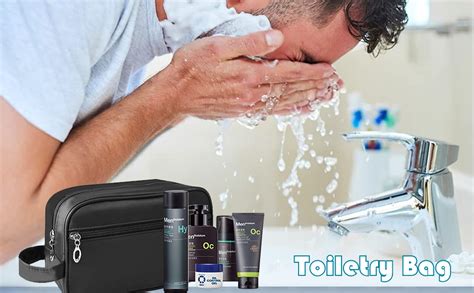 Toiletry Bag For Men Fitdon Portable Travel Wash Bag Waterproof
