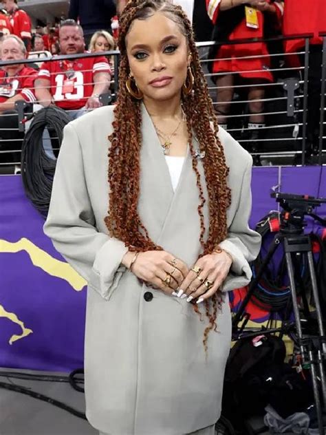 Andra Day Super Bowl Oversized Blazer Victoria Jacket