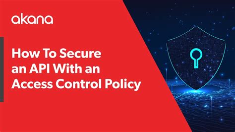 How To Secure Api Access Control Youtube