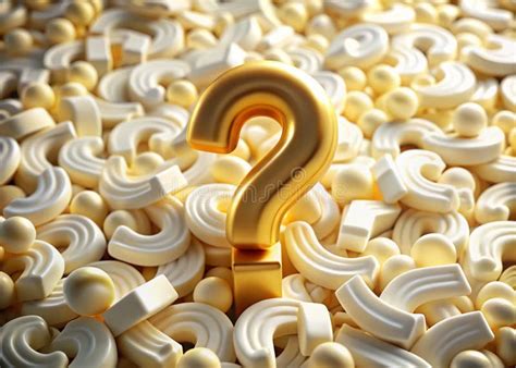 Unveiling A Sweet Enigma Golden Question Mark Dessert Photography A Whimsical White Chocolate