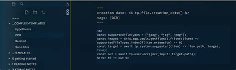 Templater With Ocd Template Giving Parsing Error · Issue 711 · Silentvoid13templater · Github